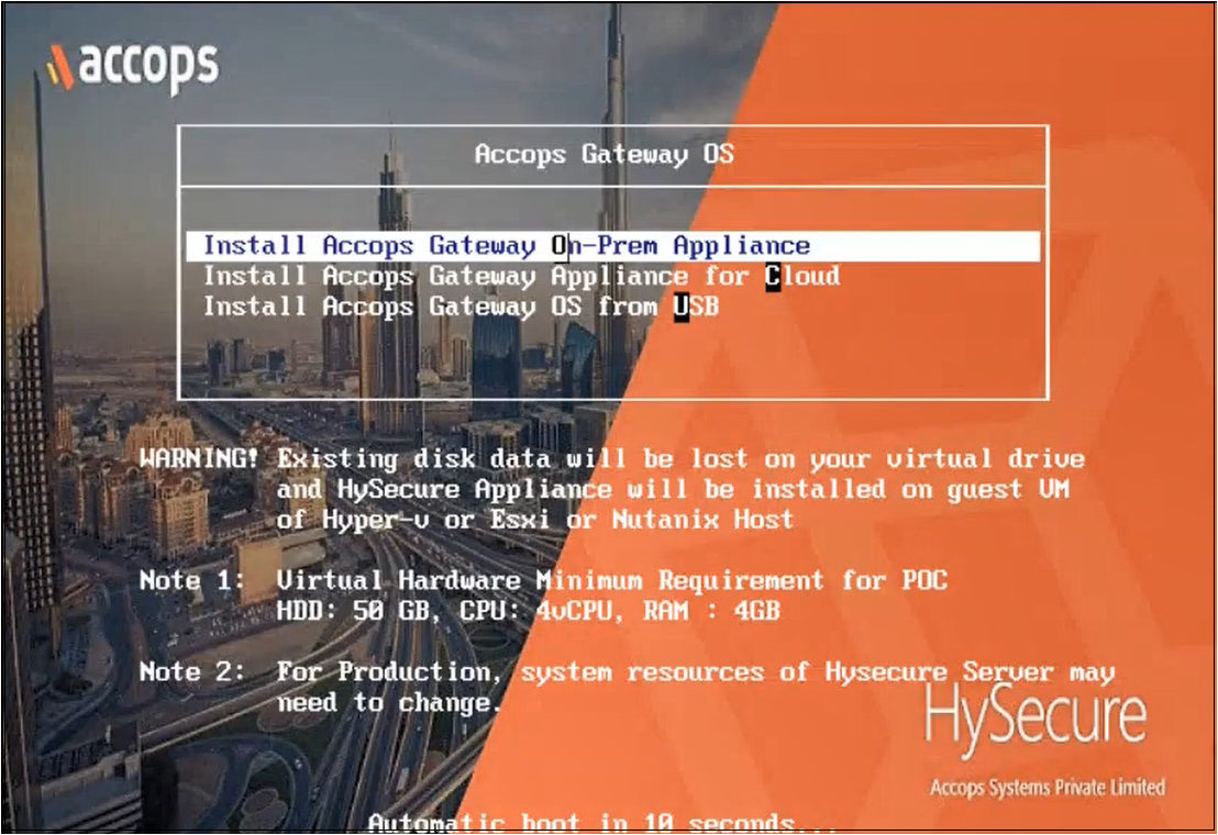 Two Node HA Cluster - Accops HySecure 7.0 Knowledge Center